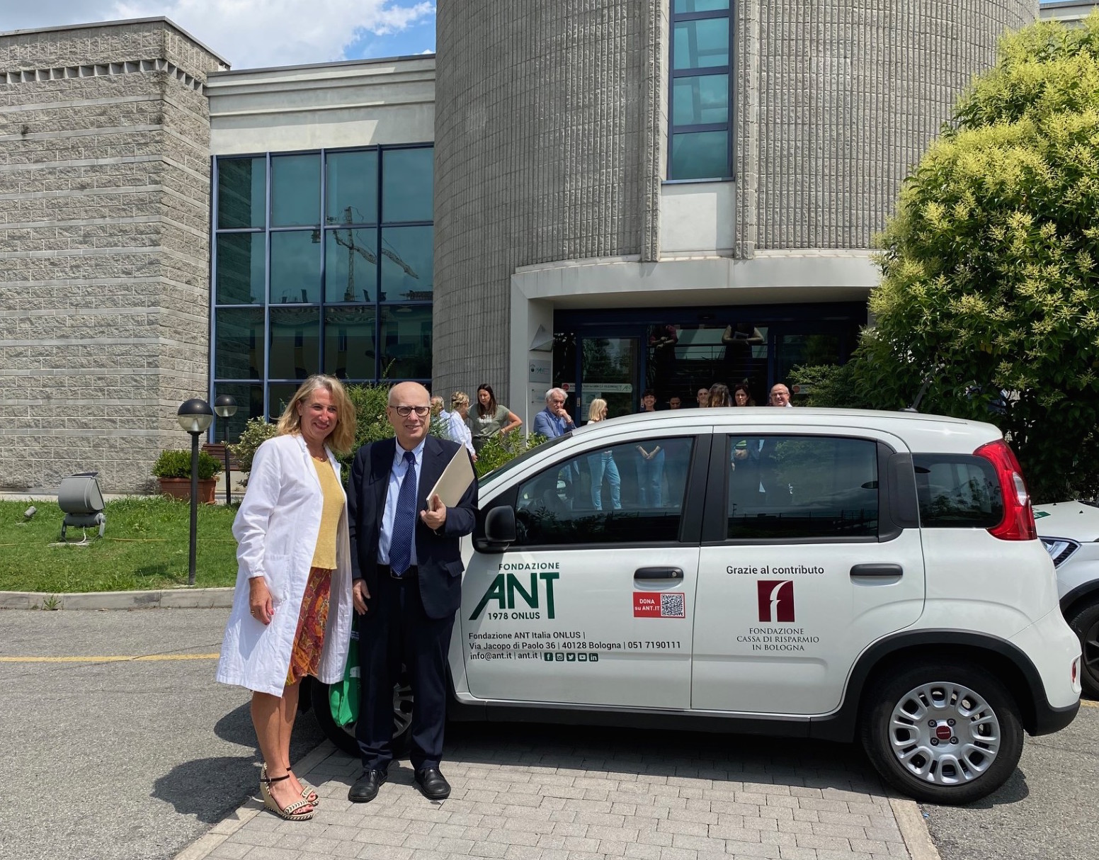 Un Nuovo Mezzo Per Fondazione ANT - Fondazione ANT Franco Pannuti ETS